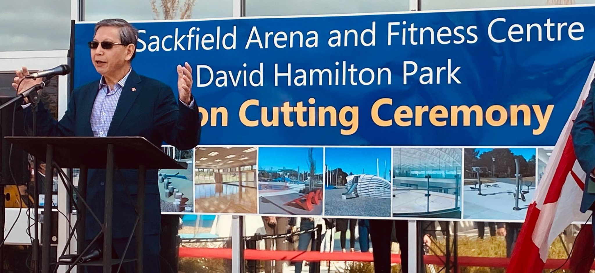 Ward 6 Councillor Godwin Chan is happy that the Ed Sackfield Arena and ...